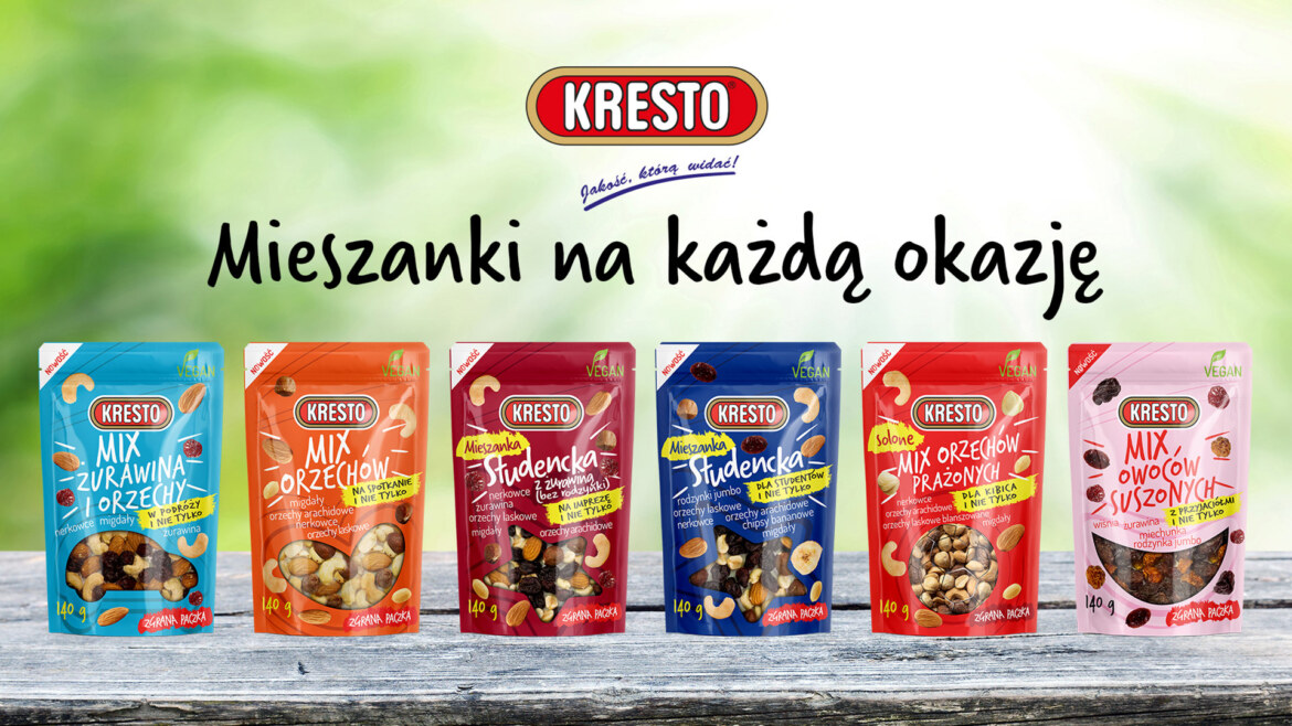 MIX bakalii z żurawiną – KRESTO